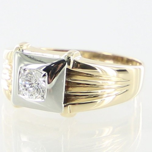 Gents Diamond Solitaire Ring | Roath's Pawn