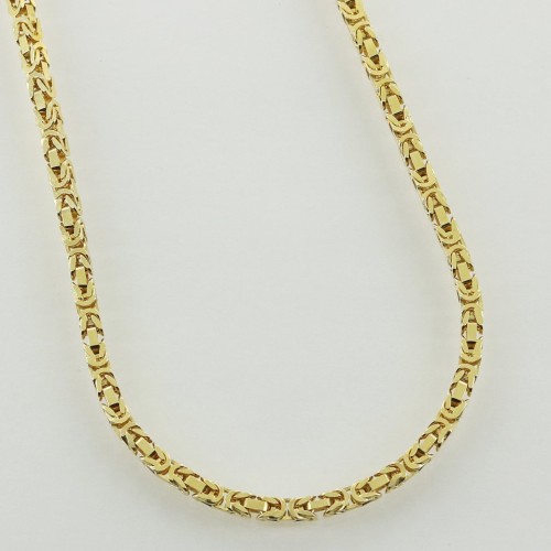 18 Karat Byzantine Link Chain | Roath's Pawn