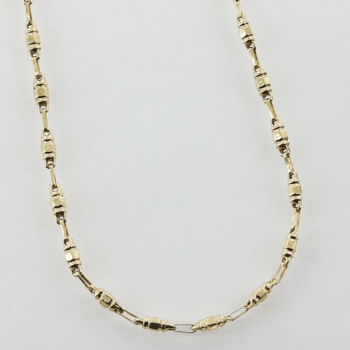 18 Karat Barrel Link Chain | Roath's Pawn